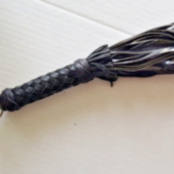 Unbranded | Other | Vintage Leather Patent Flogger Whip Cosplay ...